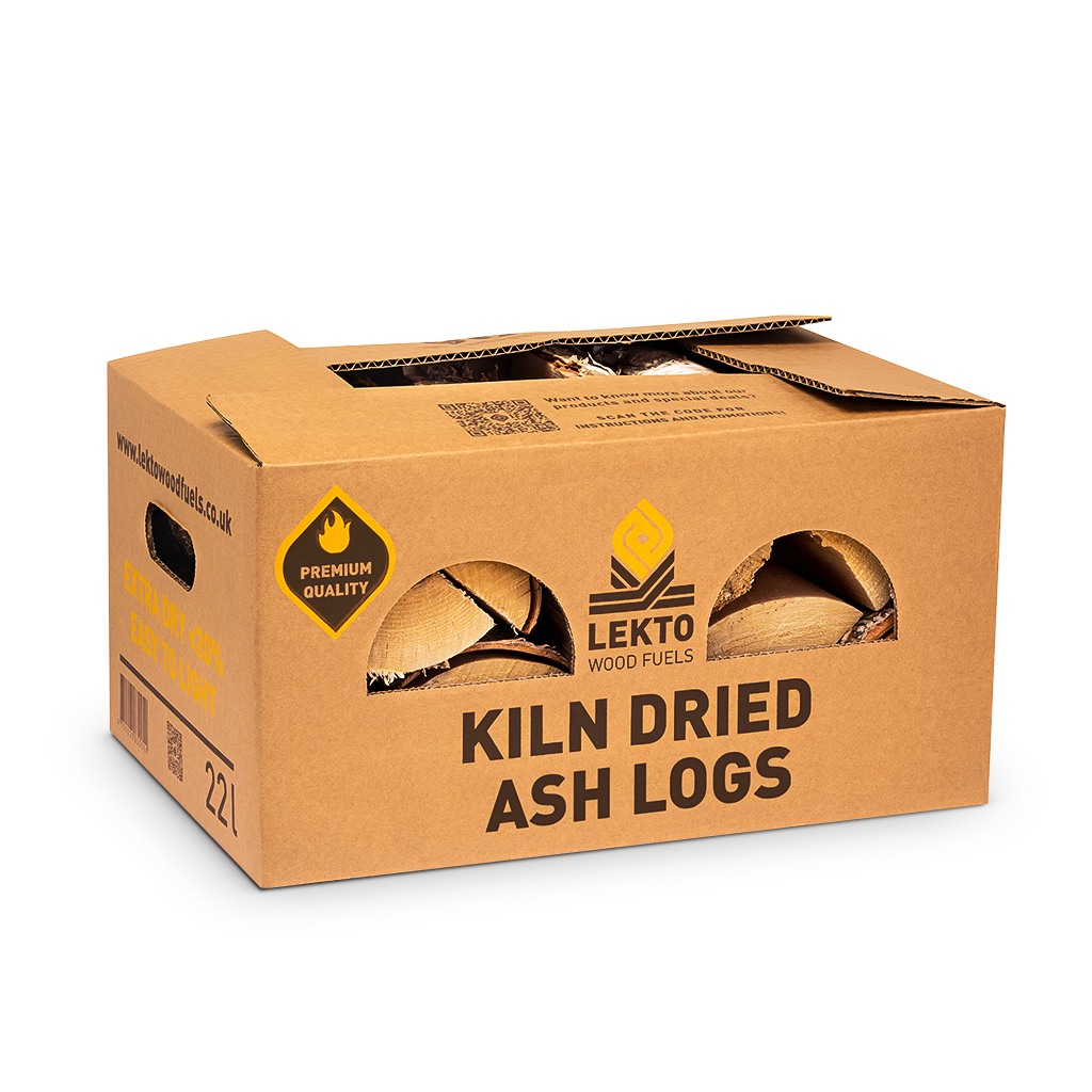 Kiln Dried Ash Logs - Delivered in the UK | Lekto Woodfuels – Lekto ...
