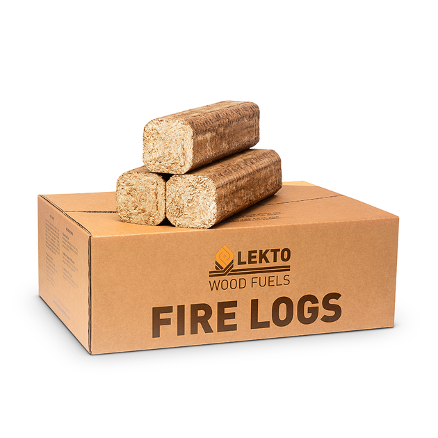 Fire Logs - Quality Compressed Wood Logs | Lekto Woodfuels