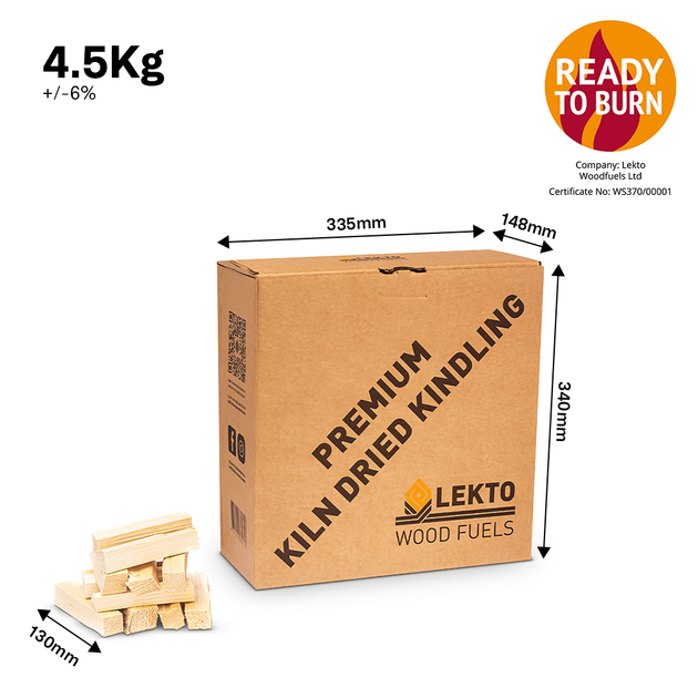 Kiln-Dried Kindling Wood - Kindling For Fire | Lekto Woodfuels