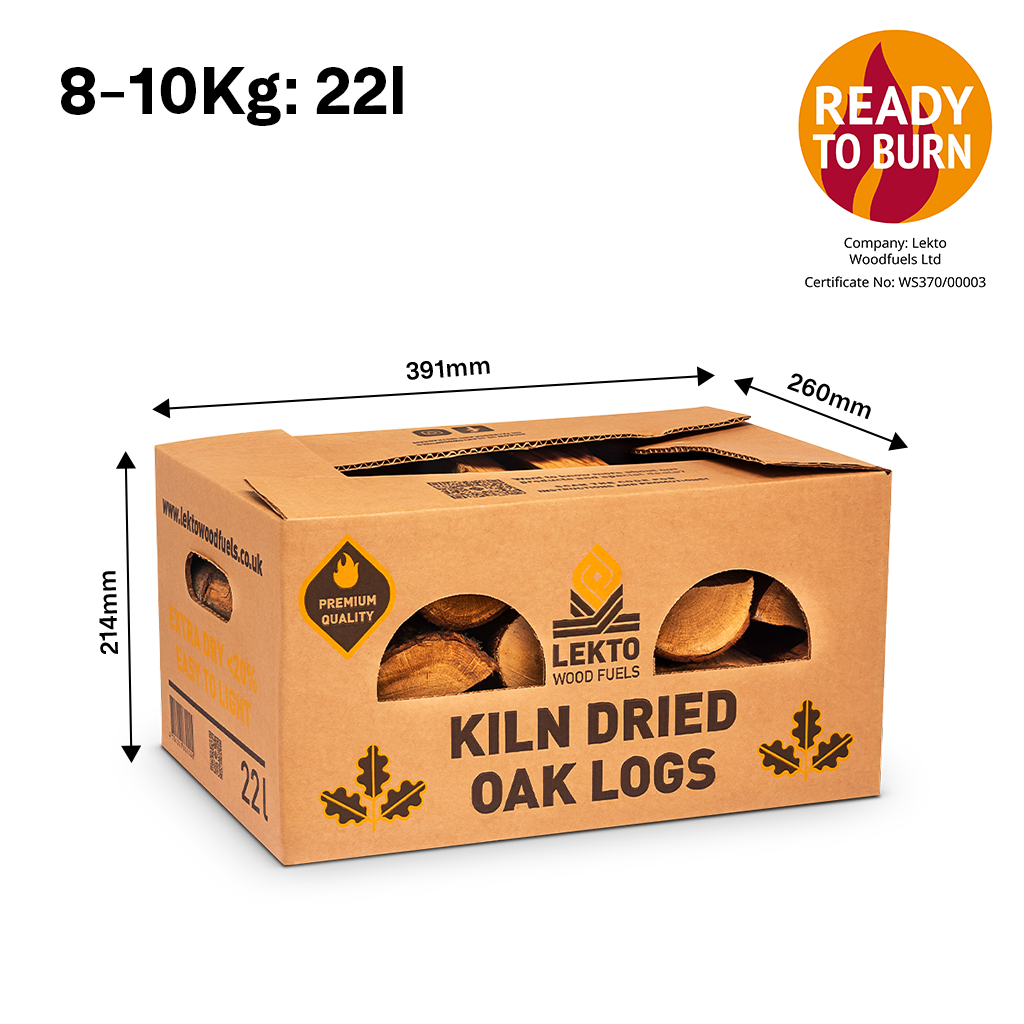 Oak Firewood Logs - Kiln-Dried Logs Delivered | Lekto – Lekto Woodfuels Ltd