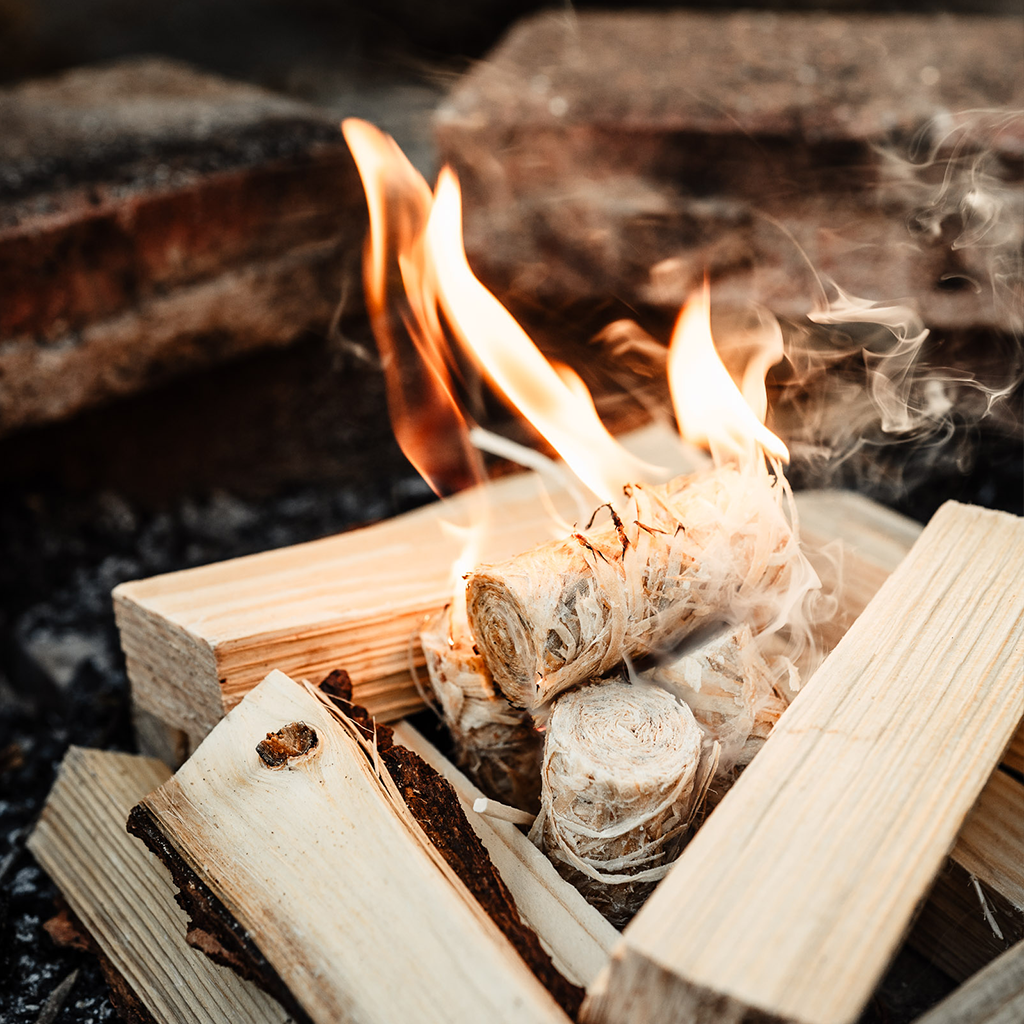 Natural Firelighters - Eco Wood Wool Firelighters | Lekto Woodfuels