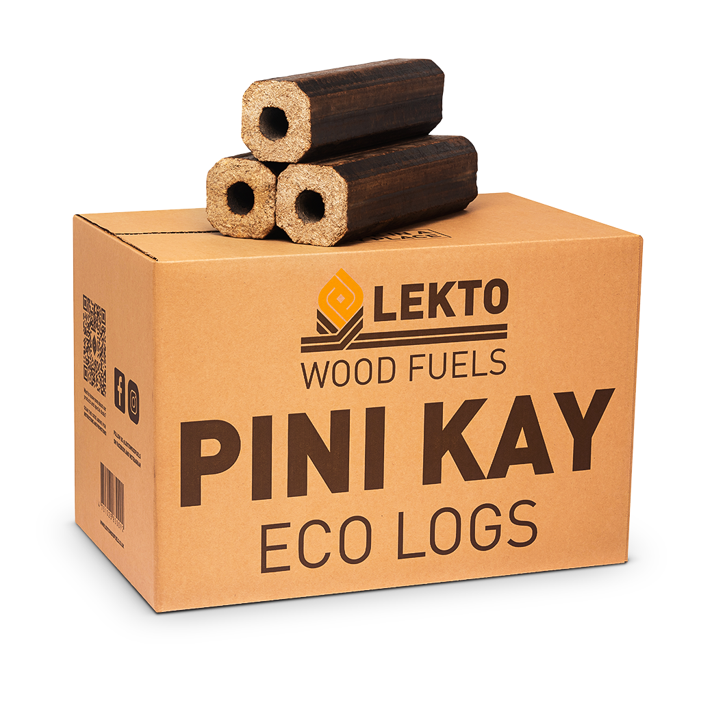 Pini Kay Eco Logs - High Heat Ecologs | Lekto Woodfuels – Lekto ...