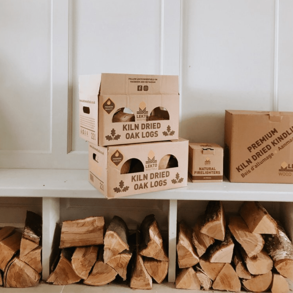 Oak Firewood Logs - Kiln-Dried Logs Delivered | Lekto